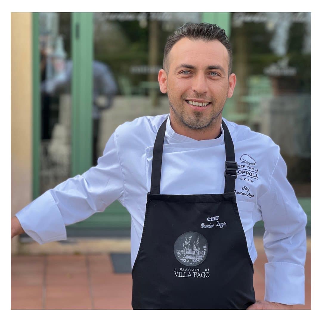 Gianluca Lizzio e gli chef con la coppola tra le bellezze di Villa Fago ...